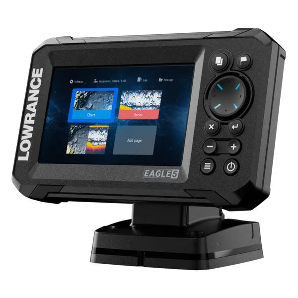 Lowrance Eagle 5 with SplitShot HD Transducer and AUS/NZ Enhanced Embe ...
